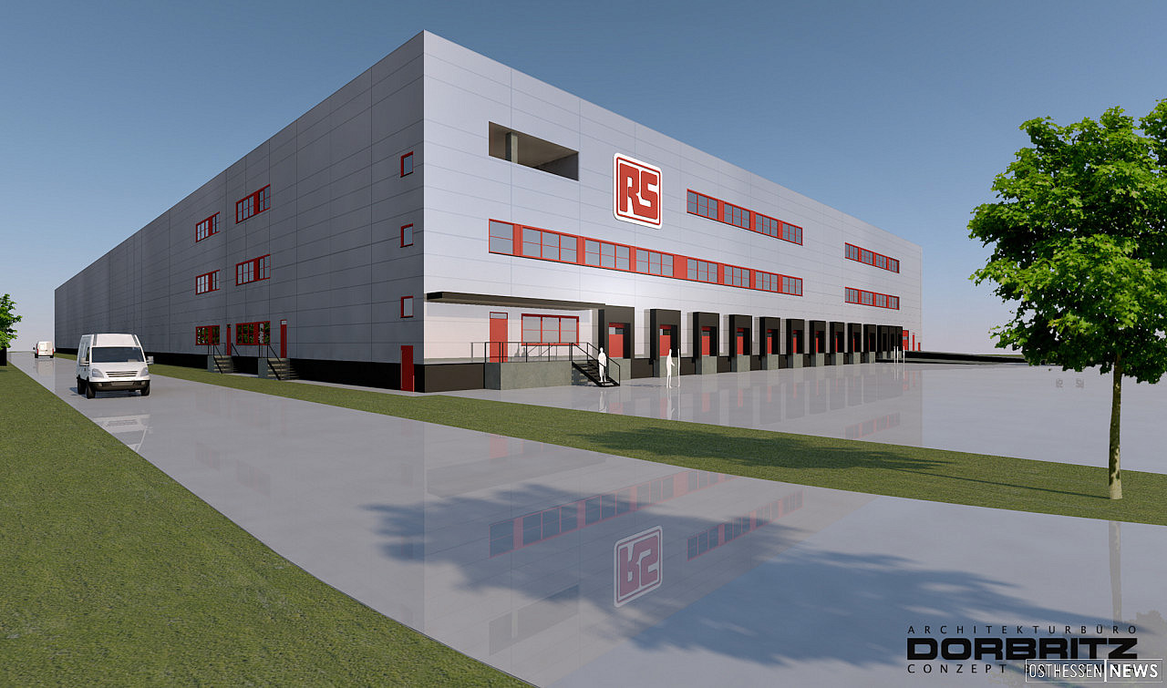 65 Millionen Euro-Projekt: RS Components erweitert Distributionszentrum ...